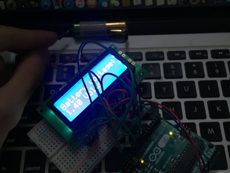 Battery Charge Checker Arduino Project Hub